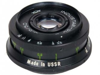 【中古】ロシア Industar-50-2 50mm F3.5 パンケーキ Samsung NX