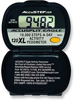 【中古】(未使用･未開封品)ACCUSPLIT AE120XL Certified Accurate Pedometer, Steps & Activity Timer