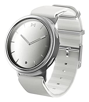 【中古】(未使用･未開封品)MISFIT スマートウォッチ PHASE シルバーアルミ/ホワイトシリコンストラップ 【日本正規代理店品】 MIS5004