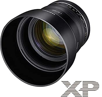 【中古】SAMYANG 単焦点中望遠レンズ XP 85mm F1.2 マニュアルフォーカス キヤノン EF AE用 電磁絞り対応 フルサイズ対応