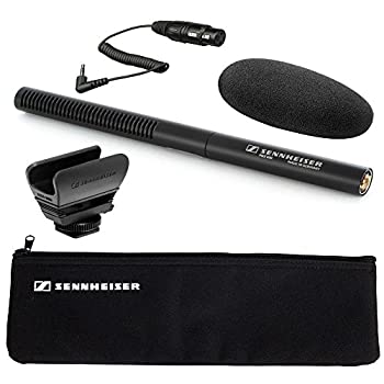 【中古】(未使用･未開封品)Sennheiser MKE-600 ショットガン カムコーダーマイク Sennheiser KA600アダプターケーブル付き