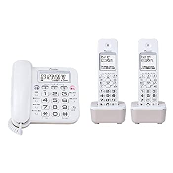 【中古】(未使用･未開封品)パイオニア デジタルコードレス留守番電話機 TF-SA16W(W)