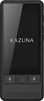 【中古】(未使用･未開封品)TAKUMI JAPAN KAZUNA eTalk 5+ グローバル通信SIM2年分同梱版 自動翻訳機 72言語翻訳可能 Wi-Fiテザリング搭載 ブラック 【日本正規代理店品】 T