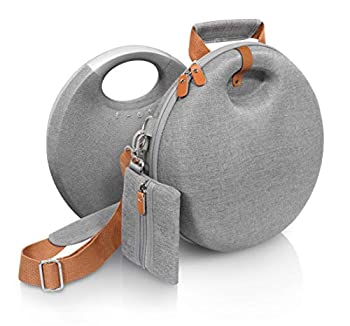 【中古】Harman Kardon Onyx Studio 5 Bluetoothワイヤレススピーカー用保護キャリーケース、コントラストカラーのハンドル、注意：保護ケースのみ、ツイ