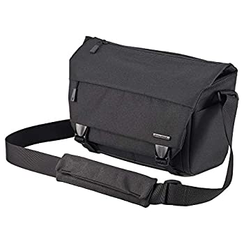 【中古】(未使用･未開封品)HAKUBA カメラバッグ プラスシェル シティ04 メッセンジャー M 天面からクイックアクセス ブラック SP-CT04-MBMBK