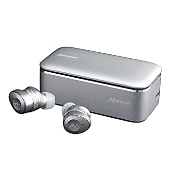 【中古】AVIOT TE-BD21j（シルバー）ワイヤレス イヤホン Bluetooth 対応【完全ワイヤレスイヤホン/ハイブリッド・トリプルドライバー / 最大45時間音楽
