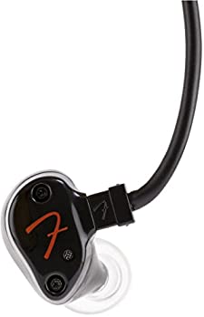 【中古】(未使用･未開封品)Fender PureSonic Wired Earbuds [Black llic] 9.25mmダイナミックドライバー搭載イヤホン iOS/Android両対応マイク付リモコン搭載 独自開発