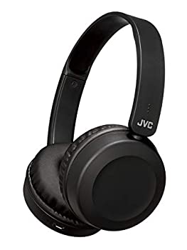 【中古】(未使用･未開封品)JVC HA-S48BT-B ワイヤレスヘッドホン Bluetooth対応/連続17時間再生/バスブースト機能搭載/ハンズフリー通話用マイク内蔵/フラット折りたたみ式