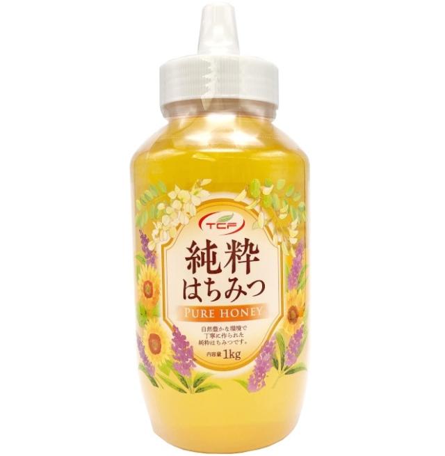 送料無料 食品 天長食品 純粋はちみつ 1kg×24個/2ケース