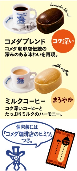 サクマ製菓 コメダ珈琲店キャンデー 67g×6袋 - あめ・ミント・ガム