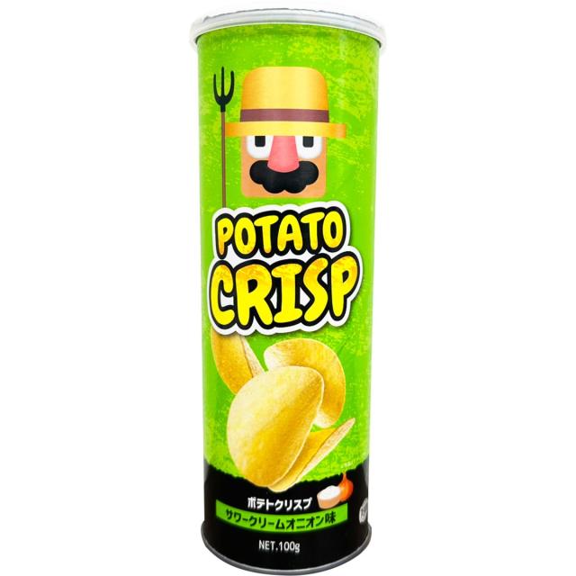 送料無料 ケース販売 アシストバルール ポテトクリスプ サワークリームオニオン味 100g×2ケース/48個