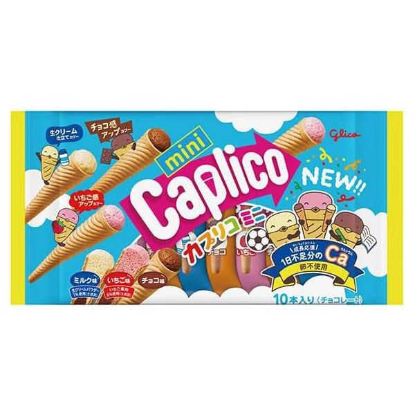 グリコ カプリコミニ大袋 10本 24コ入り 2024/11/19発売 (4901005002173c)