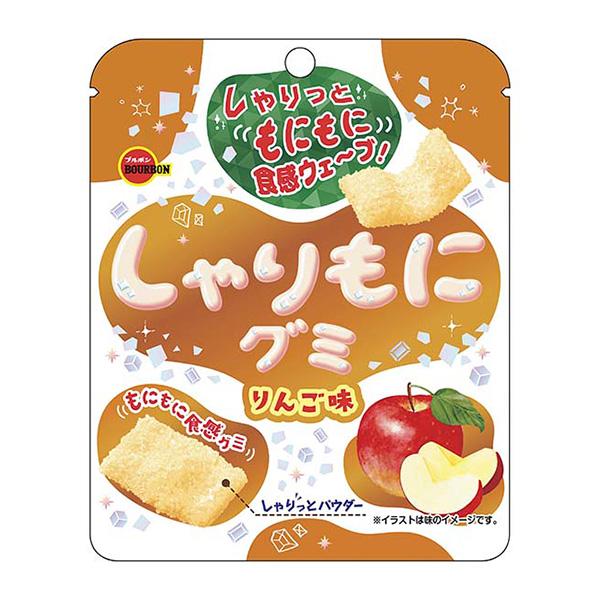 ブルボン しゃりもにグミりんご味 57g 120コ入り 2025/10/07発売 (4901360360086c)