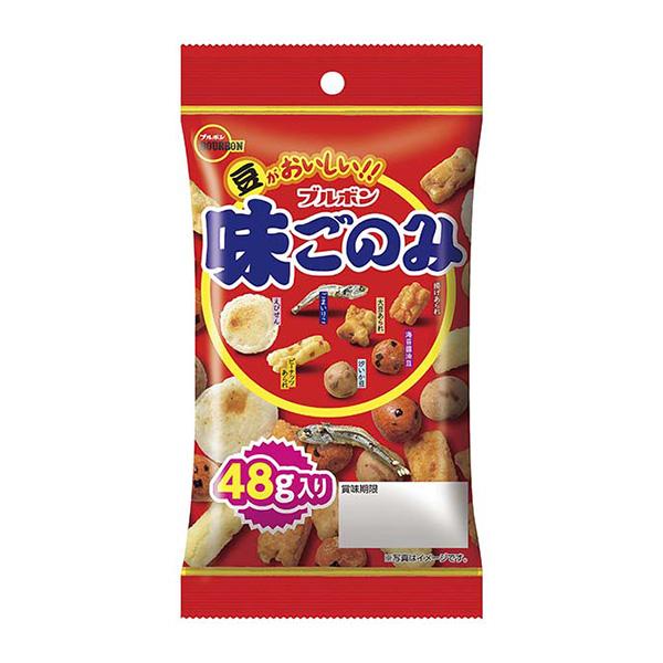 ブルボン 味ごのみ 48g 120コ入り 2025/04/08発売 (4901360362387c)