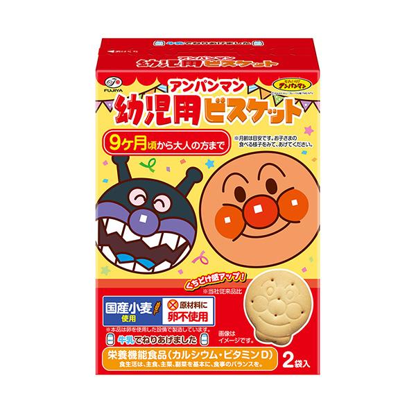 不二家 アンパンマン幼児用ビスケット 84g 40コ入り 2025/09/02発売 (4902555170466c)