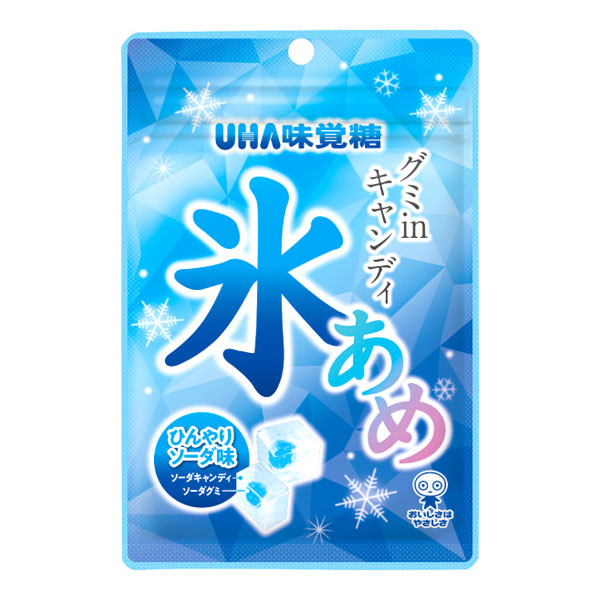 UHA味覚糖 氷あめ ソーダ 63g 6コ入り 2023/09/25発売 (4902750945104)の通販はau PAY マーケット - おかしのマーチ au PAY マーケット店 ...