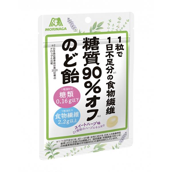 森永製菓 糖質90％オフのど飴 58g 112コ入り 2025/11/25発売 (4902888274558c)