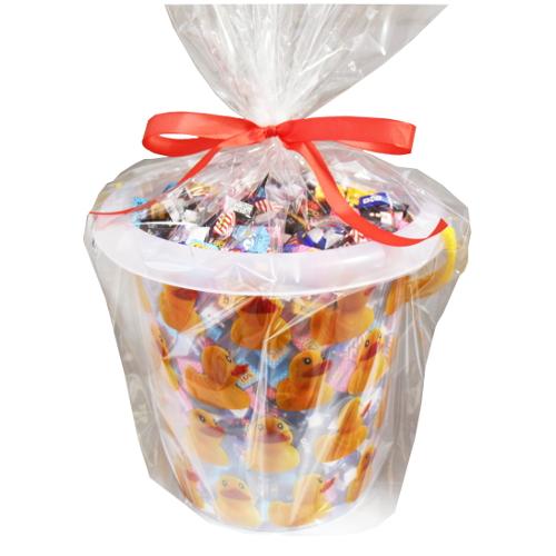 (地域限定送料無料) チロルチョコ超がっつり900粒入り柄バケツ ラッピングセット おかしのマーチ クール便 (omtma6320kk)