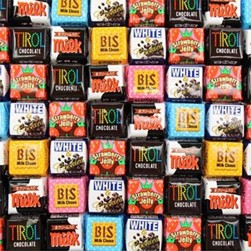 (地域限定送料無料) チロルチョコ バラエティ 1000粒セット おかしのマーチ クール便 (omtma6330kk)