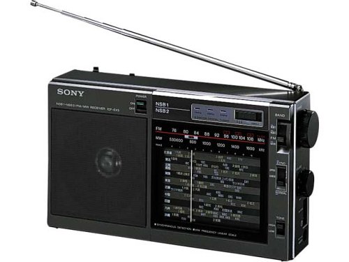 SONY TV（1ch-3ch）/FM/AM/ラジオNIKKEIポータブルラジオザ・感度。エクス (中古品)