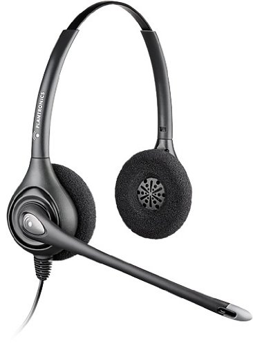 plnhw261???Plantronics SupraPlus hw261?Wideband両耳ヘッドセット(中古品)