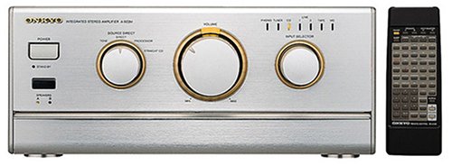 ONKYO INTEC275 プリメインアンプ 85W+85W(4Ω) シルバー A-922M(S)(中古品)