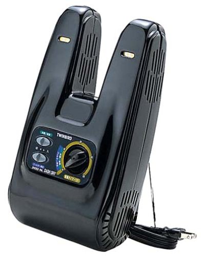 TWINBIRD 脱臭・抗菌機能付靴乾燥機 シューズパル ダッシュドライ SD-642B(中古品)