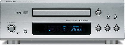 ONKYO INTEC275 CDプレーヤー シルバー C-733(S)(中古品)