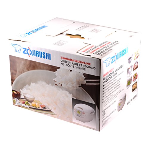 海外向け炊飯器　(10合 1升炊き 1.8L)　象印　NS-ZCC18(120V)(中古品)