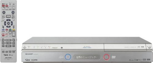 SHARP AQUOS 地上・BS・110度CSデジタルハイビジョンチューナー内蔵 HDD250(中古品)