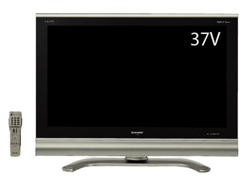 シャープ 37V型 液晶 テレビ AQUOS LC-37BE1W フルハイビジョン   2006年モ(中古品)