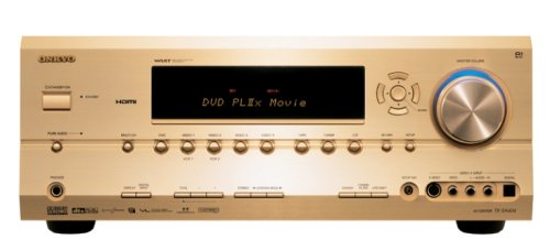 ONKYO AVセンター 185W×7ch HDMI TX-SA604(N) /ゴールド(中古品)