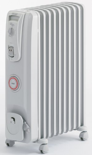 DeLonghi オイル・ラジエターヒーター L字型フラットフィン10枚 R731015EF (中古品)
