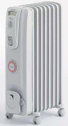 DeLonghi オイル・ラジエターヒーター L字型フラットフィン 8枚 R730812EF (中古品)