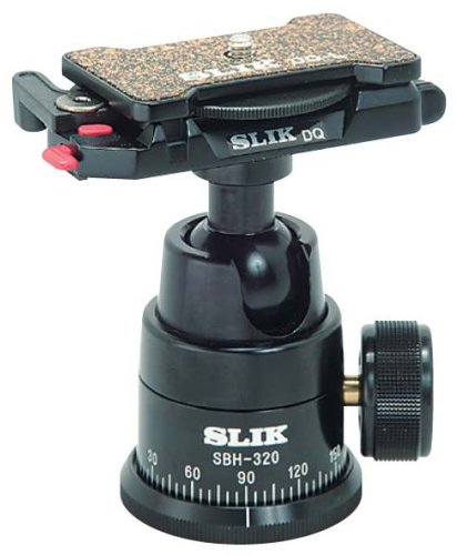 SLIK 雲台 SBH-320 DQ BK 自由雲台型 ブラック 200919(中古品)