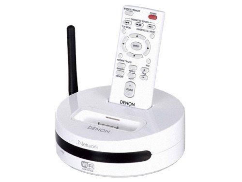 DENON iPod用コントロールドック ホワイト ASD-3W-W(中古品)