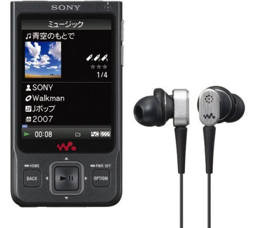 SONY ウォークマン Aシリーズ ワンセグ内蔵 8GB ブラック NW-A918B(中古品)