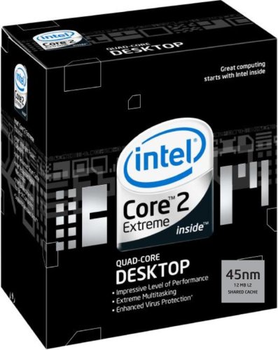 インテル Boxed intel Core 2 Extreme QX9650 3GHz 12MB 45nm 130W BX80569(中古品)