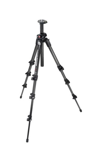 Manfrotto 三脚 カーボンファイバー三脚 4段 中型 脚のみ カーボン製 190CX(中古品)