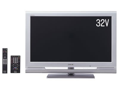 ソニー 32V型 液晶 テレビ ブラビア KDL-32JE1(S) ハイビジョン 2008年モデ(中古品)