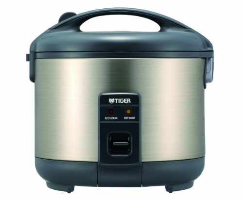Tiger JNP-S18U-HU 10-Cup (Uncooked) Rice Cooker and Warmer, Stainless (中古品)