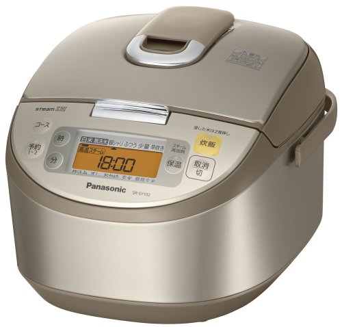 パナソニック スチームIHジャー炊飯器 「大圧力銅釜」(5.5合)サテンゴール (中古品)
