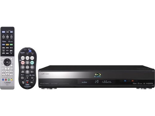 JVCケンウッド ビクター らく録 500GB HDD内蔵ブルーレイレコーダーDR-BX50(中古品)