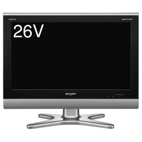 シャープ 26V型 液晶 テレビ AQUOS LC-26E5-B ハイビジョン   2008年モデル(中古品)