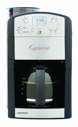 並行輸入 Capresso 464.05 CoffeeTeam GS 10-Cup Digital Coffeemaker w(中古品)