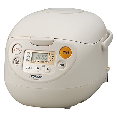 象印 炊飯器 マイコン式 5.5合 ベージュ NS-WB10-CA(中古品)