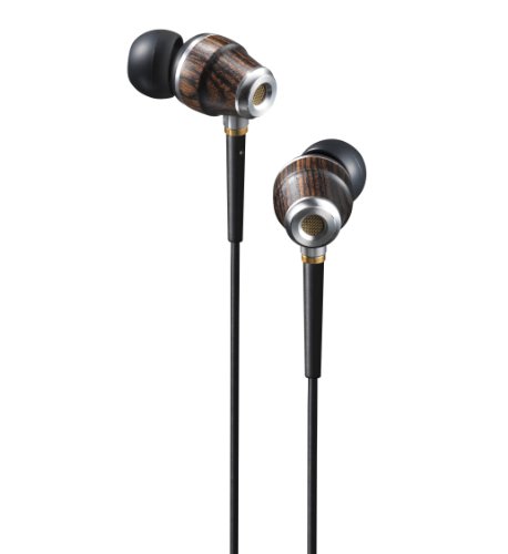 JVC HA-FX700 WOODシリーズ カナル型イヤホン ハイレゾ対応 ブラック(中古品)