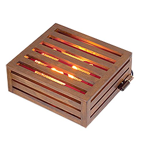 メトロ 堀こたつヒーター 手元温度コントロール式 消し忘れ防止タイマー付 (中古品)