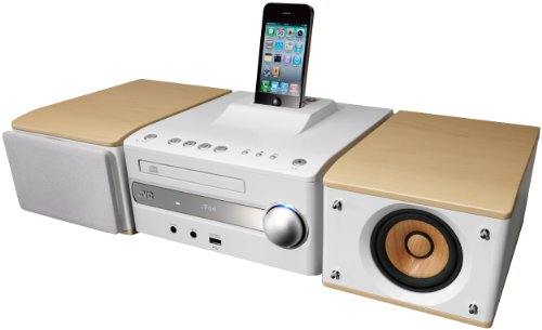 JVC コンポ EX-S1-M [ナチュラルウッド](中古品)