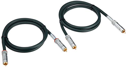 FURUTECH ADL RCAケーブル 2芯シールド構造 1.0m ペア ALPHA-LINE2(中古品)